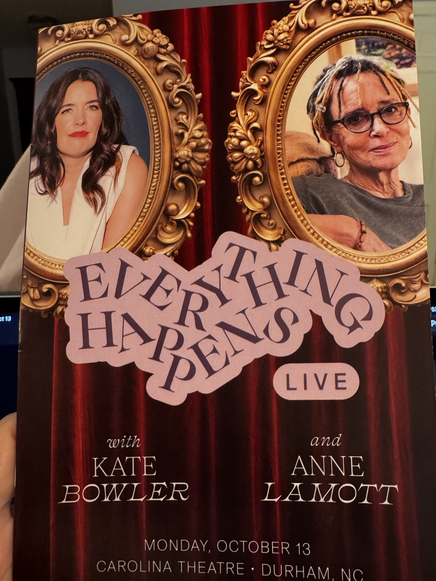 Anne Lamont with Kate Bowler, Live | Less Dana, More Good